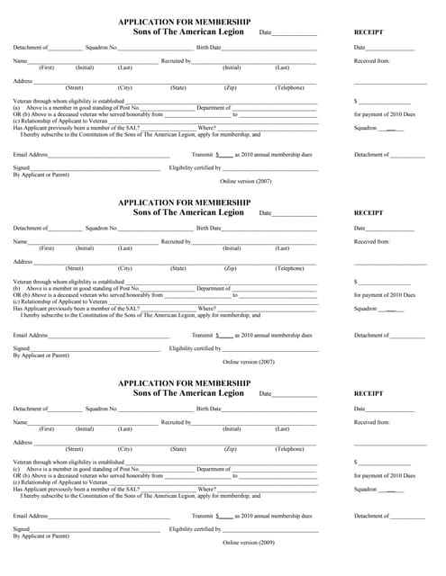 The American Legion Membership | PDF