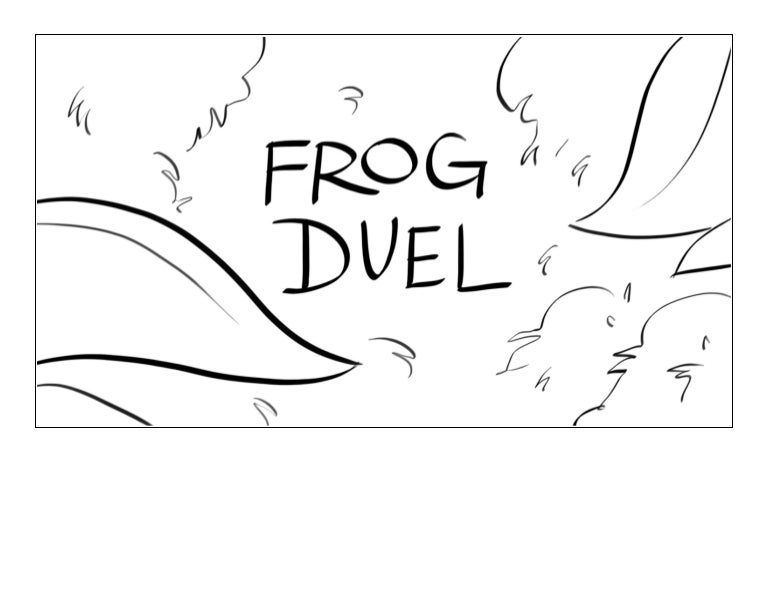 Frog Duel Storyboards