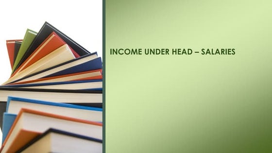 Format income from salary | PDF