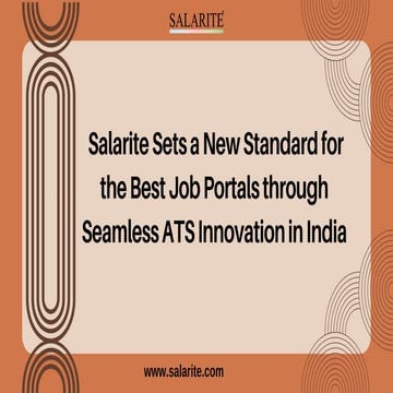 _Salarite Sets a New Standard for the Best Job Portals through Seamless ...