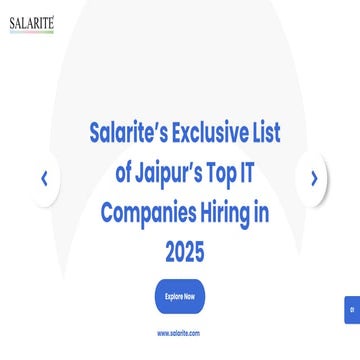 Salarite’s Exclusive List of Jaipur’s Top IT Companies Hiring in 2025.pdf