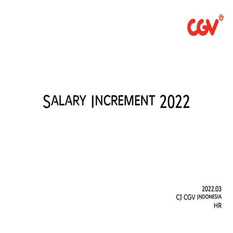SALLARY INCREMENT HR 2023 BUSINESSES ppt | PPTX