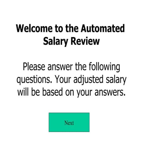 Salary Review | PPS