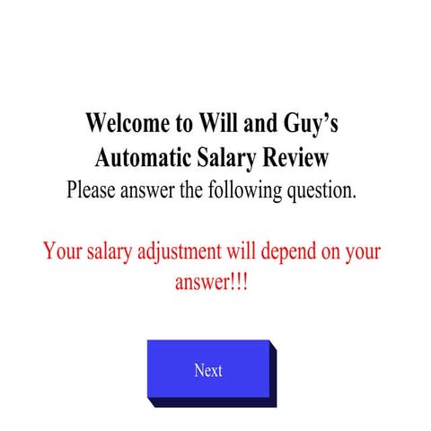 Salary review | PPT