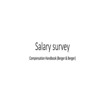 Salary Survey.pptx