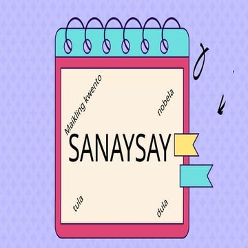 SALAYSAY-NG-ISANG-SANAY.pptxnnnnnnnnnnnnn | PPTX