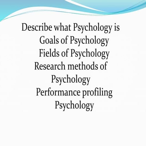 Psychological Performance Profiling in Sports ,Saleej KT Research ...