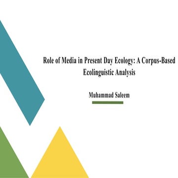 Saleem_Role of Media in Present Day Ecology A Corpus-Based ...
