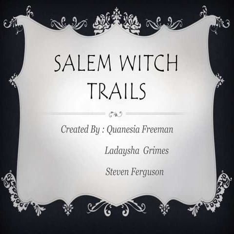 Salem witch trials | PPT