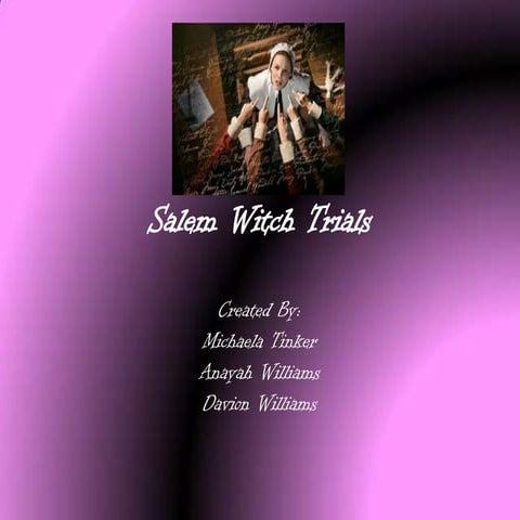 Salem Witch Trials | PPT