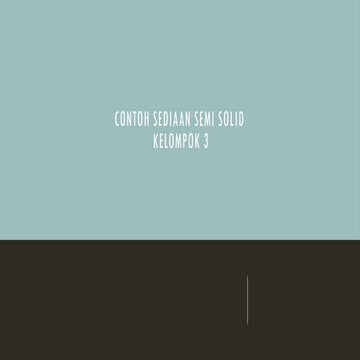 salep gel bioplacenton sebagai contohnya | PPT