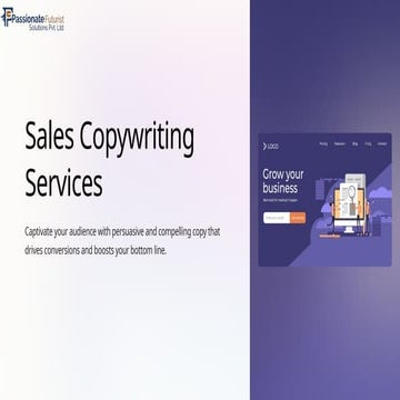 Boost Your Conversions with Professional Sales Copywriting Services | PPT