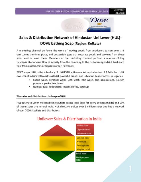HUL Distribution Model | PDF