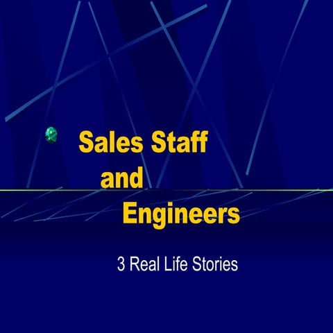 Sales Engineers | PPT