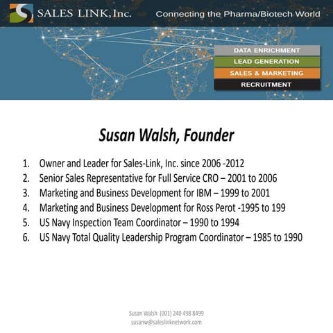 Sales-Link Company Presentatioan | PPT