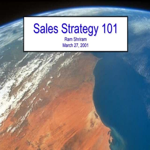 Sales%20 strategy%20101 | PDF