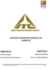 ITC- Distribution Channel | PPTX