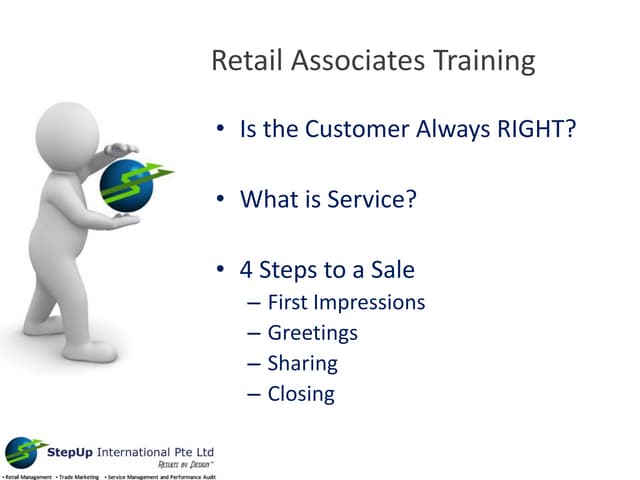 Retail sales training | PDF
