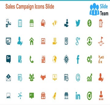 Sales Campaign Icon Slide Ppt Powerpoint Presentation Diagram Graph ...
