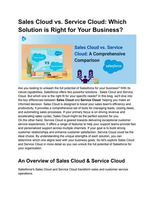 Salesforce Sales Cloud Presentation by Fexle Services | PPTX | Cloud Computing | Internet