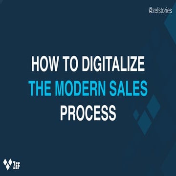 How to digitalize the modern sales process | PDF | Web Conferencing ...