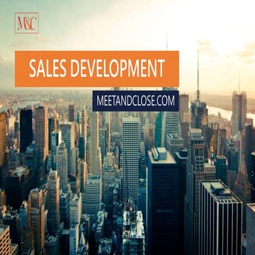 Structuring Your Sales Development Team | PPTX