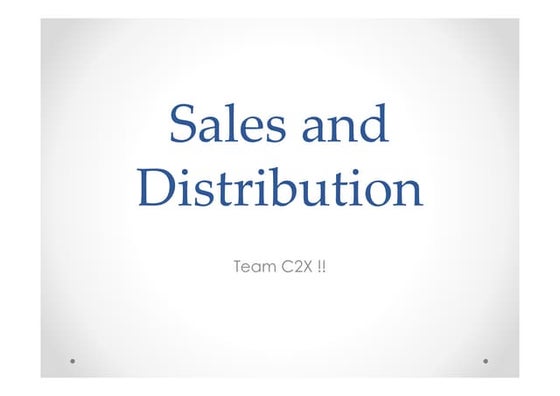 Distribution Management | PPTX