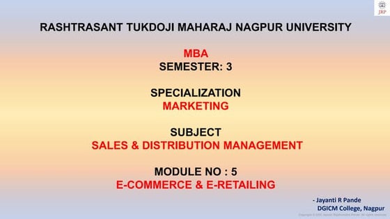 Sales & Distribution Management Module 3.pdf