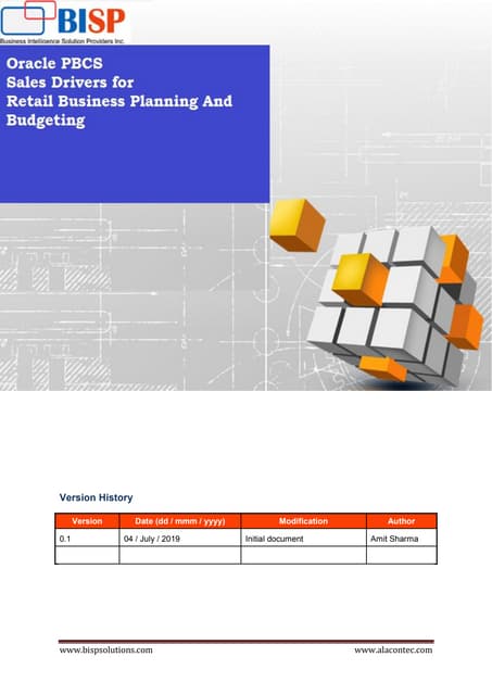Oracle FCCS Getting Started Guide II | PDF