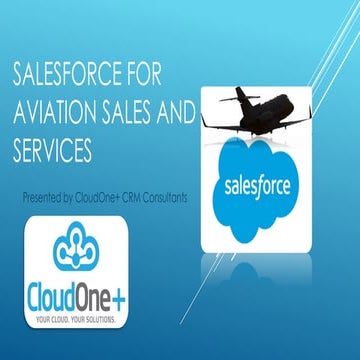 Salesforce for-aircraft-sales-service-clients | PDF