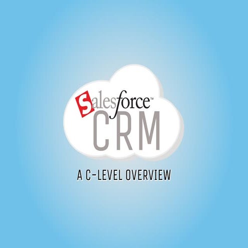 The Great Connector - A Salesforce CRM Presentation | PDF