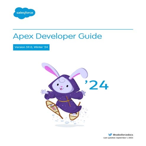 Salesforce Apex Developer Guide Pdf
