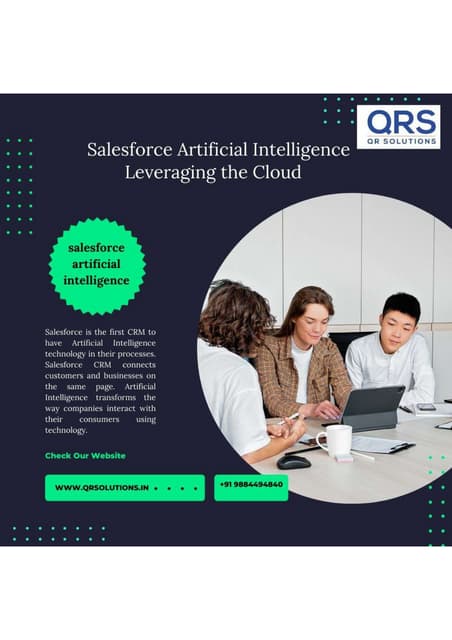 Salesforce Artificial Intelligence Leveraging The Cloud Pdf