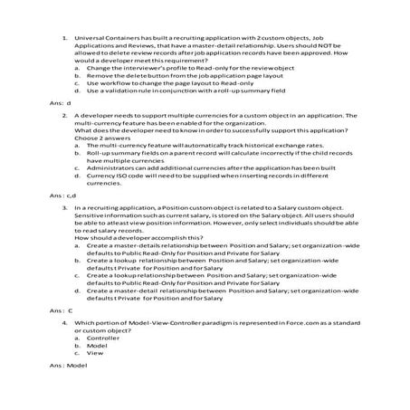 Salesforce Cert My Prep Doc Pdf