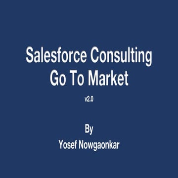 Salesforce GTM | PDF