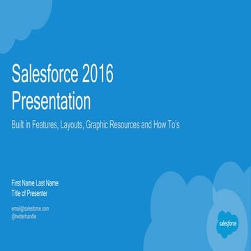 Salesforce Corporate PowerPointxxxx.pptx | Desktop Publishing | Computer Software and Applications