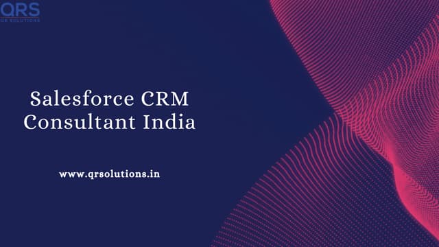 Salesforce Partner India Qr Solutions Pdf
