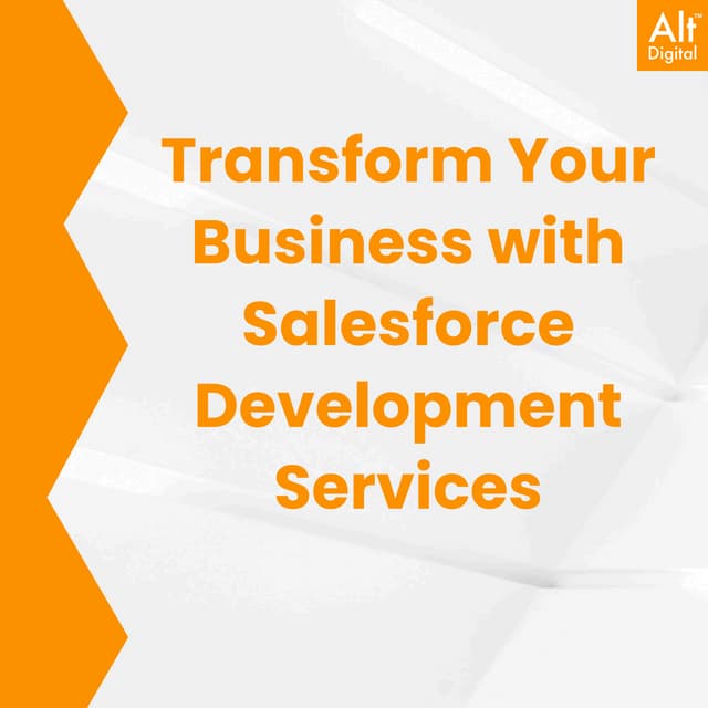salesforce development services - Alt digital | PDF