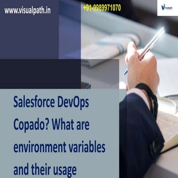 Salesforce Devops Online Training Salesforce Devops Online Courses Pptx