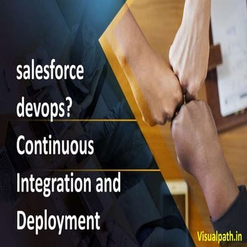 Salesforce Devops Training In Hyderabad Salesforce Devops Online