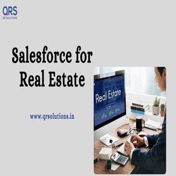 Real Estate CRM Software India | QR Solutions | PDF