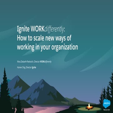 Salesforce Ignite Work Differently // Critique How-To | PDF