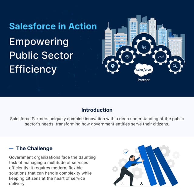 Salesforce in Action_ Empowering Public Sector Efficiency | PDF