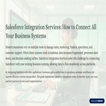 salesforce integration services how to connect all your business ...