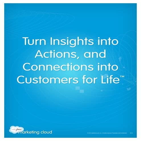 Salesforce marketing cloud brochure | PDF