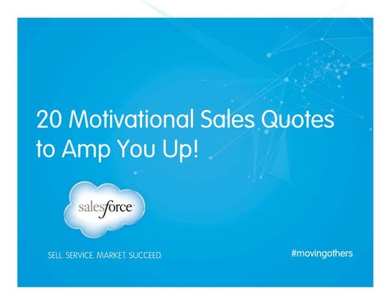 7 inspiring quotes for sales people & entrepreneurs | PPT