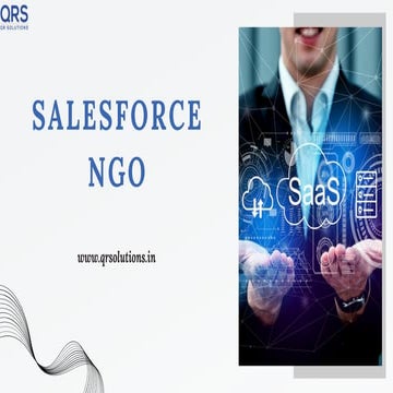 Salesforce for Nonprofit Organizations | QR Solutions | PPT