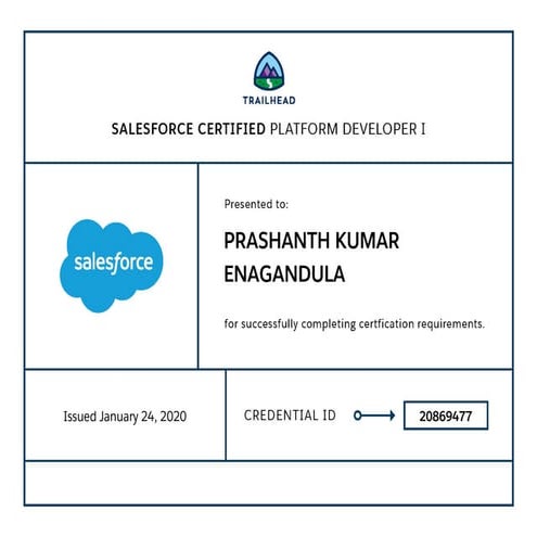 Salesforce platform developer_1 | PDF | Business | Business and Finance