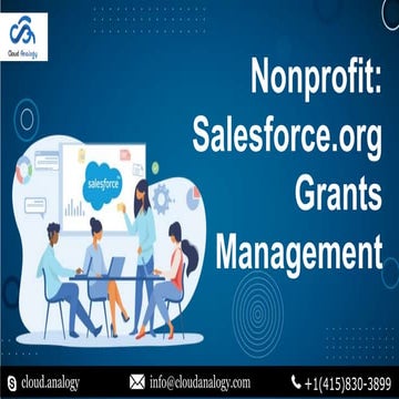Salesforce release nonprofit salesforce.org grants management | PPTX