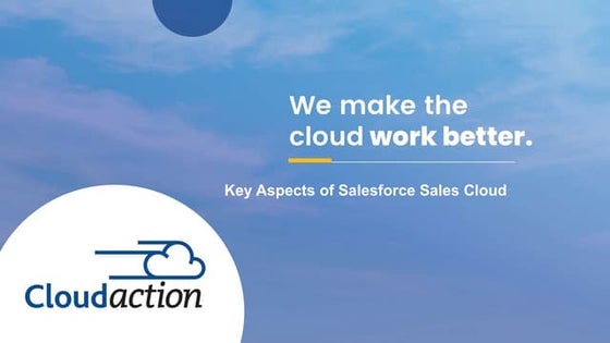 Introduction to salesforce ppt | PPTX | Cloud Computing | Internet
